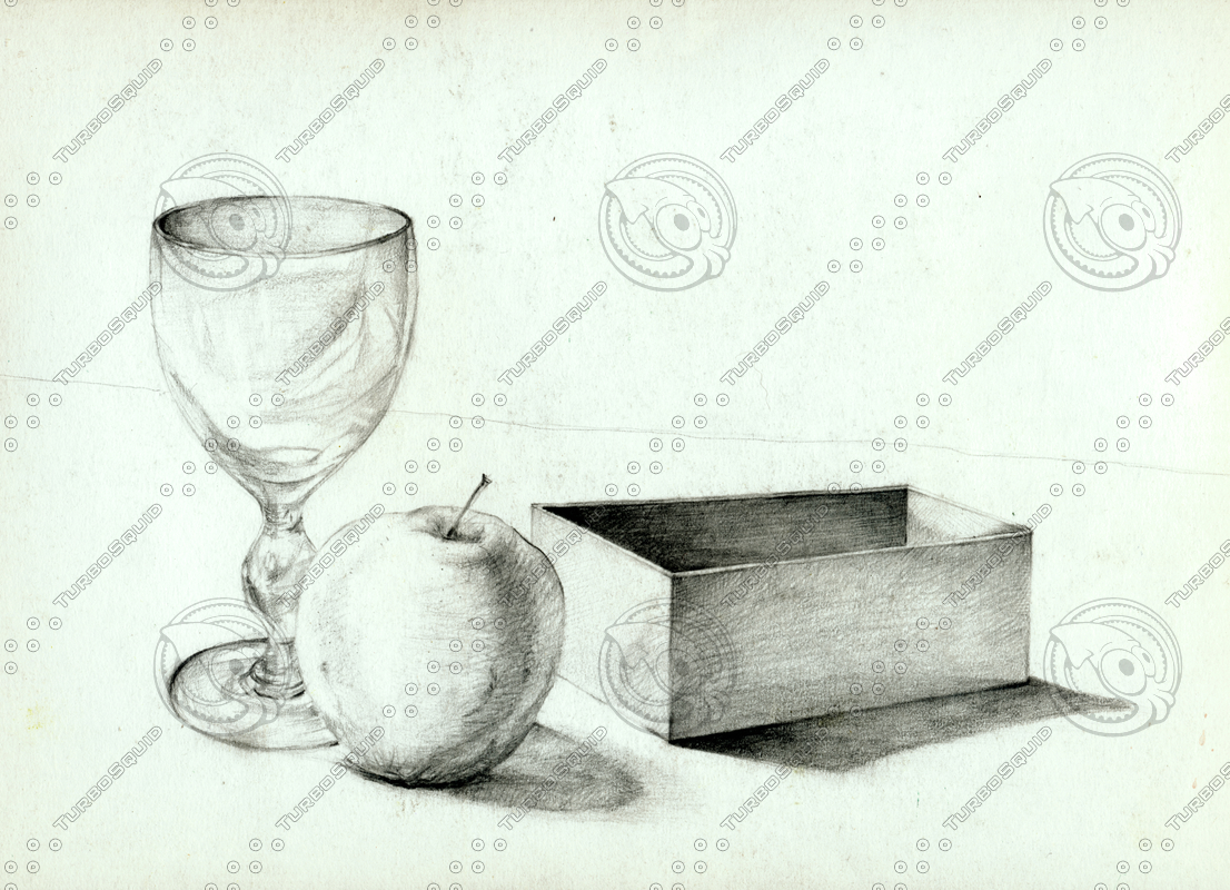 Stock JPEG still life draw drawing