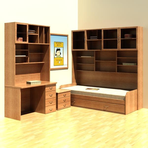 Building Revit Family bookshelf book Furniture