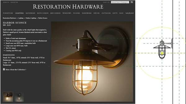 Building Revit Family sconce light lamp