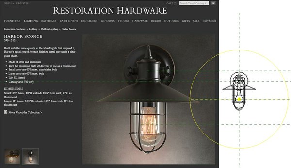 Building Revit Family sconce light lamp