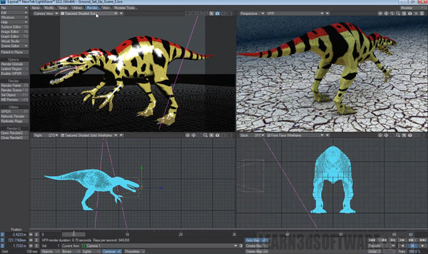Training AVI Lightwave 10 Camera