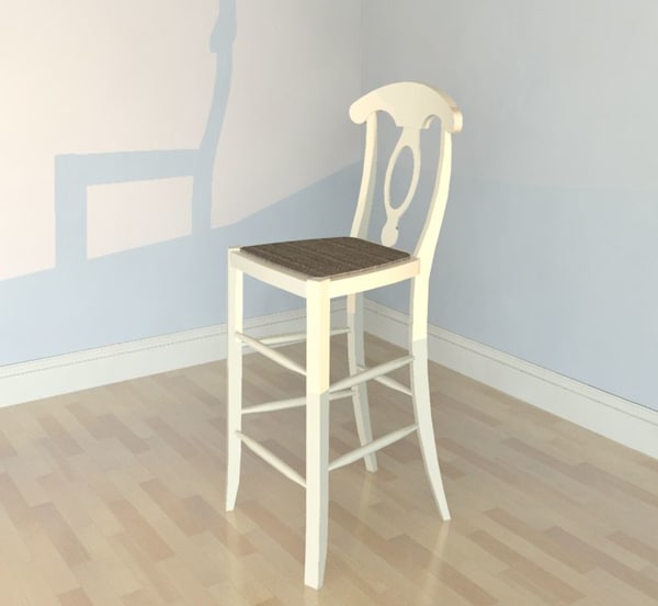 Building Revit Family stool bar chair