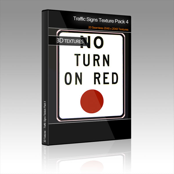 Texture sign marker road