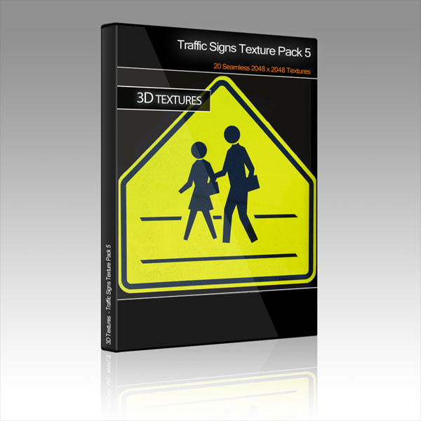 Texture sign marker road