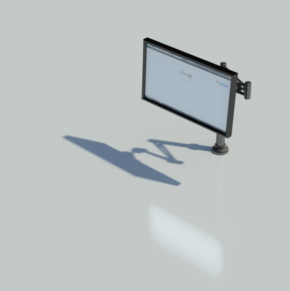 Building Revit Family Humanscale M7 Monitor