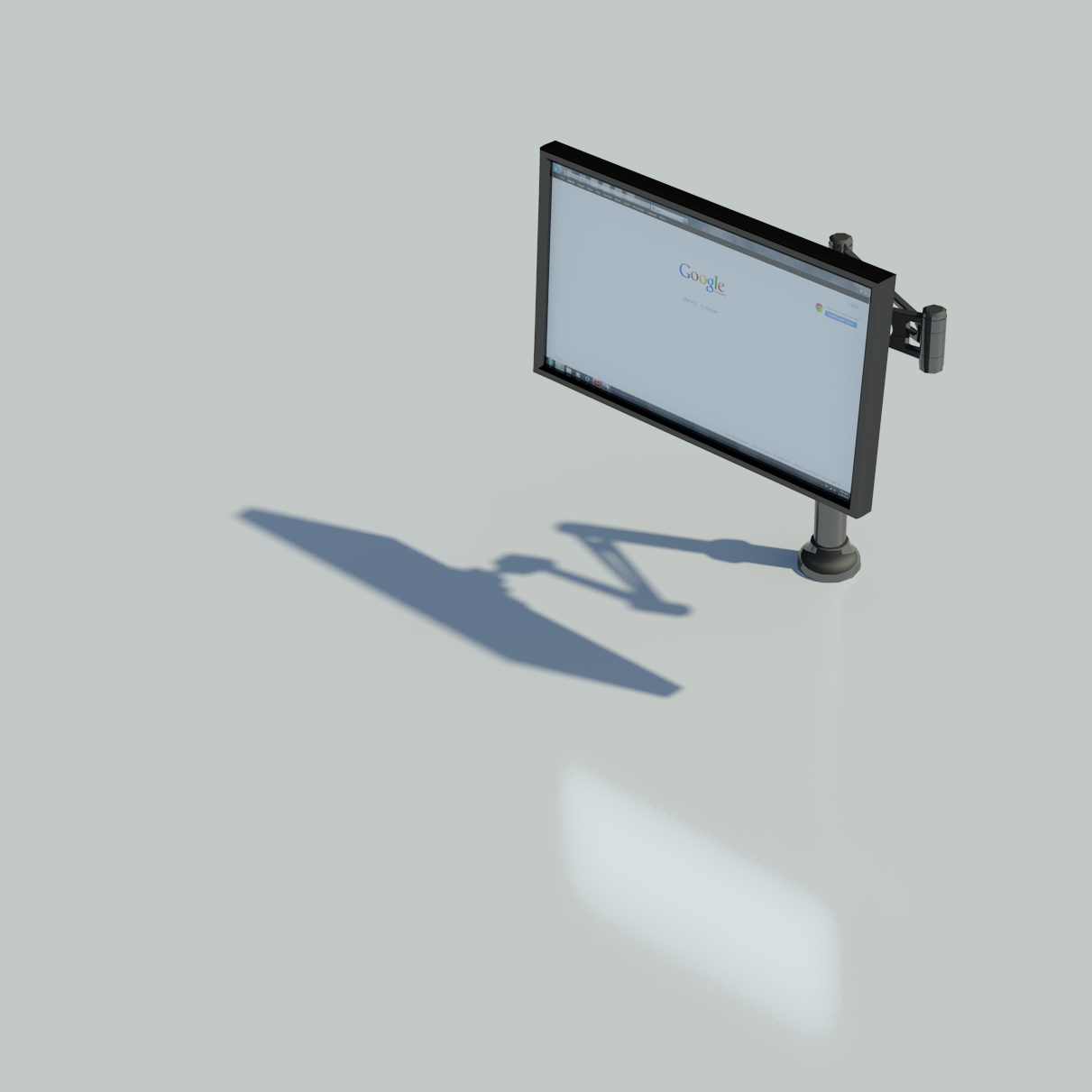 Building Revit Family Humanscale M7 Monitor