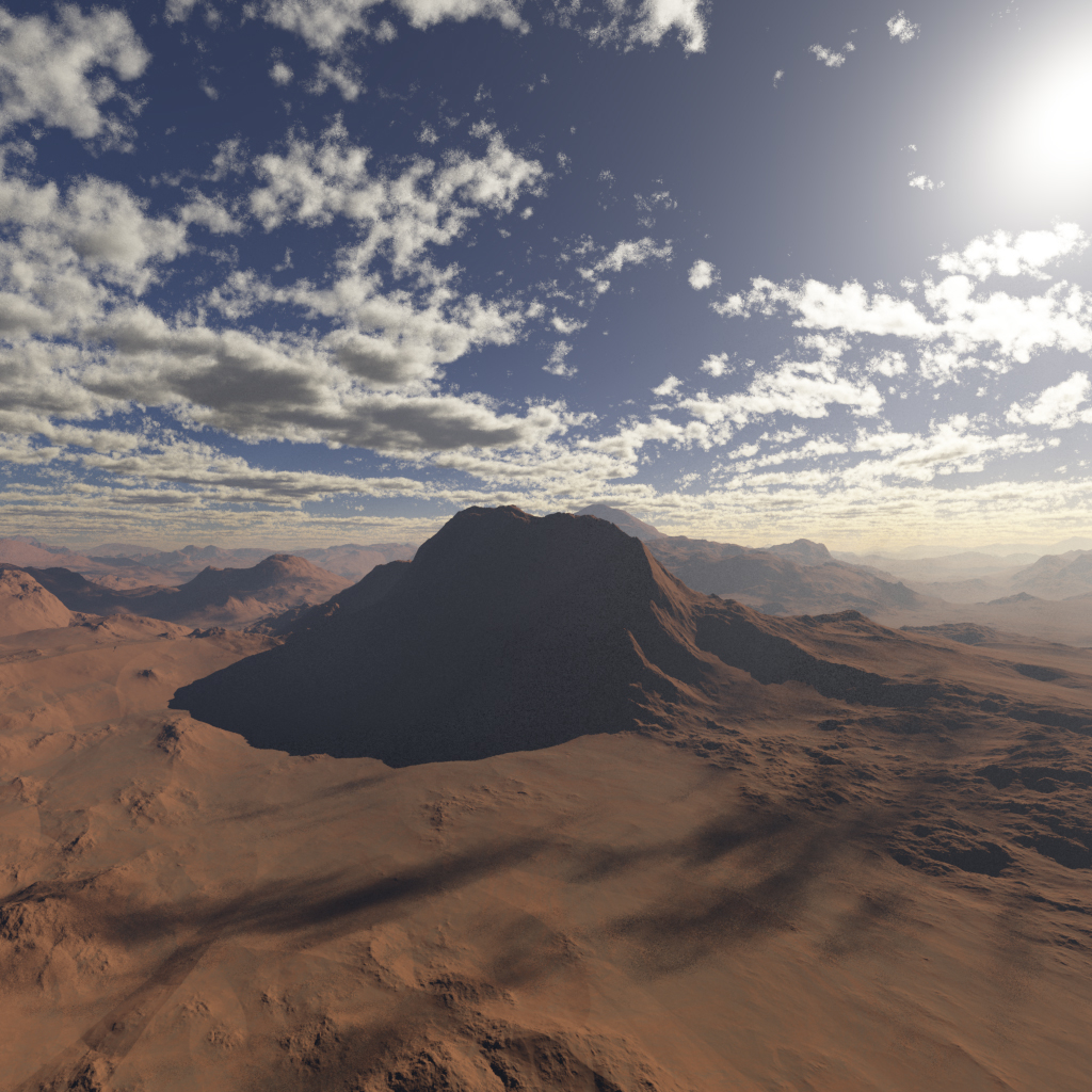 Texture TIFF desert skybox mountain