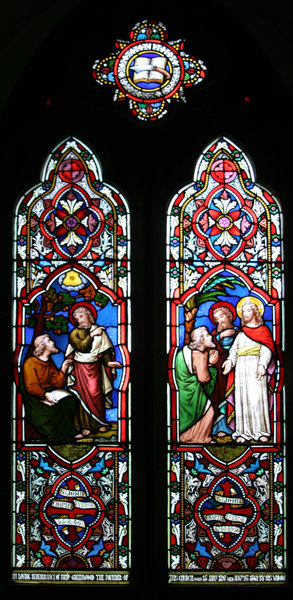 Texture JPEG stained glass church