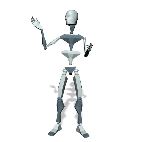 Motion Character Studio Biped talk stand fbx