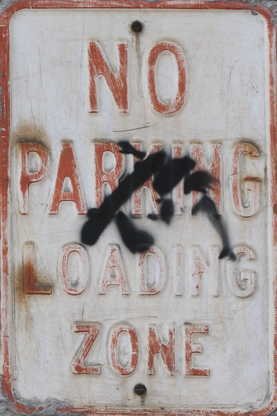 Texture JPEG sign no parking