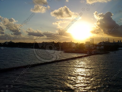 Stock PNG Sunset Cruise Florida