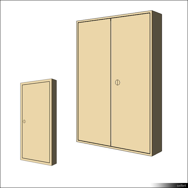 Building Revit Family Box Distribution Power