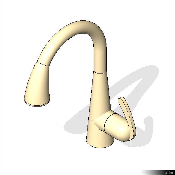 Building Revit Family faucet kitchen sink