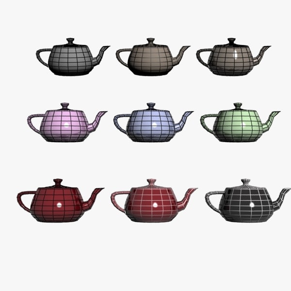 Materials 3D Studio Material Library wire texture matrial