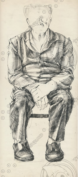 Stock JPEG man old draw