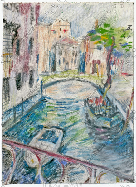 Stock JPEG venice draw drawing