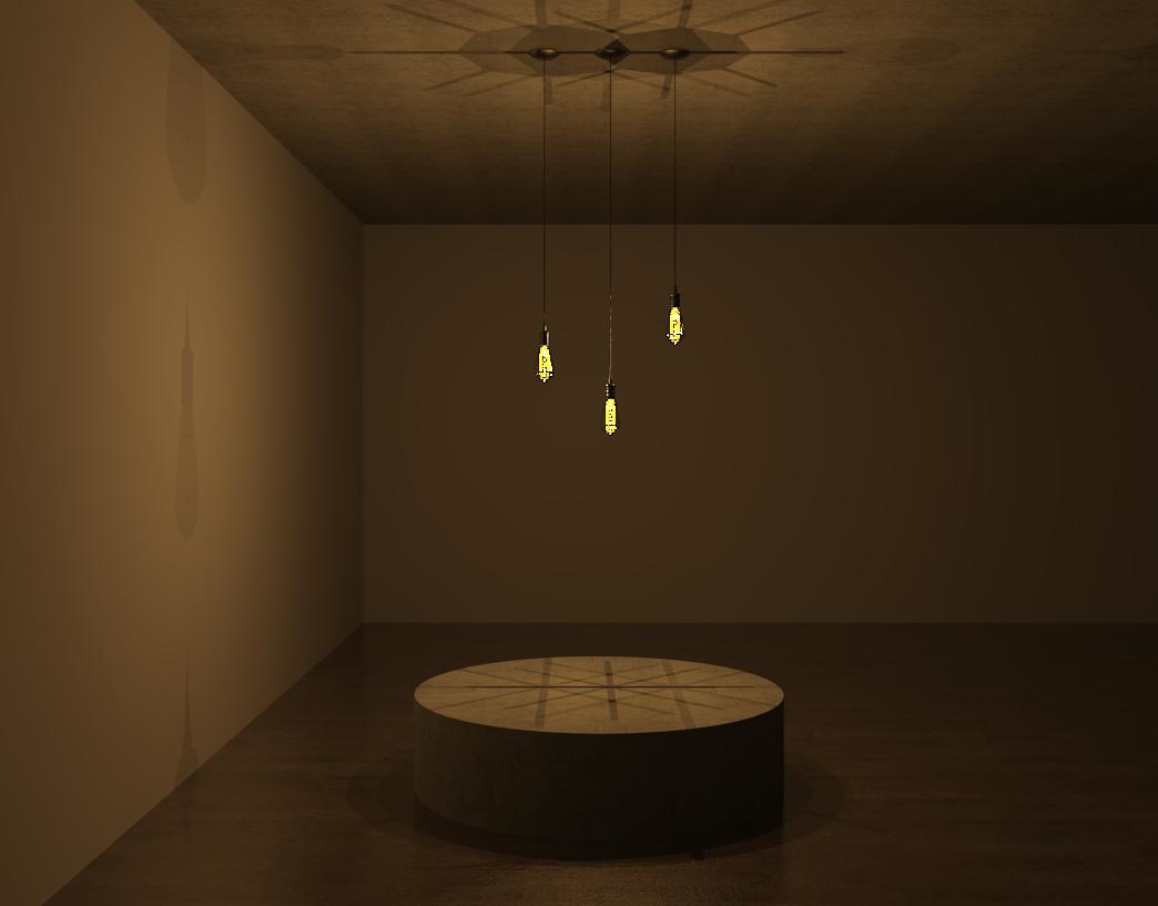 Building Revit Family filament light Edison