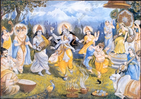 Stock JPEG Ananda Tandava deities