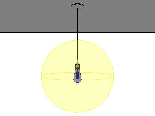 Building Revit Family filament light Edison