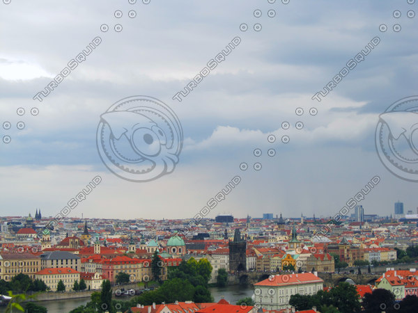 Stock JPEG Prague city view