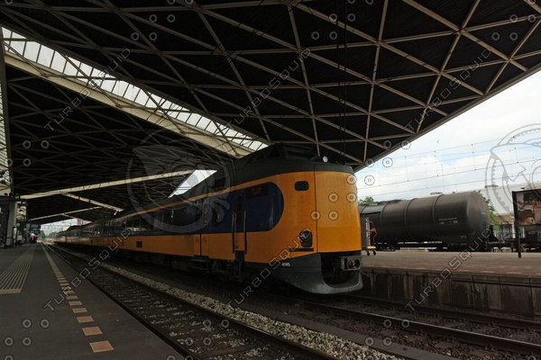 Stock JPEG Train station Tilburg