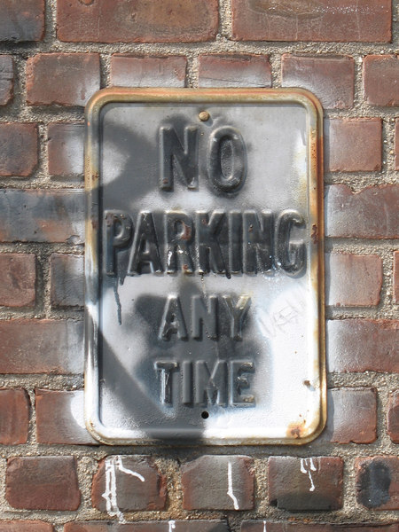 Texture JPEG sign no parking