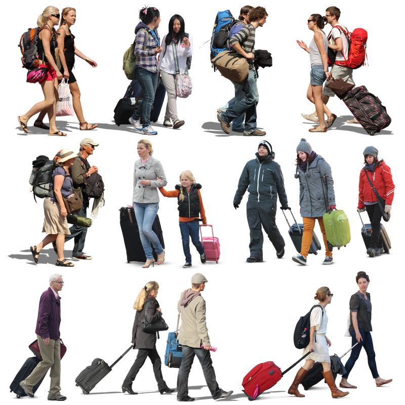 Texture Photoshop travelling travel people