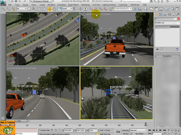 Training Civil 3ds max