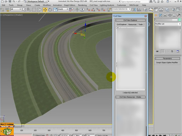 Training Civil 3ds max