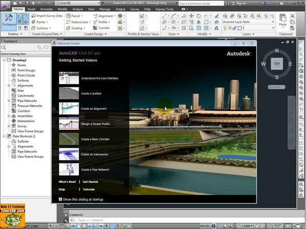 Training Civil 3ds max