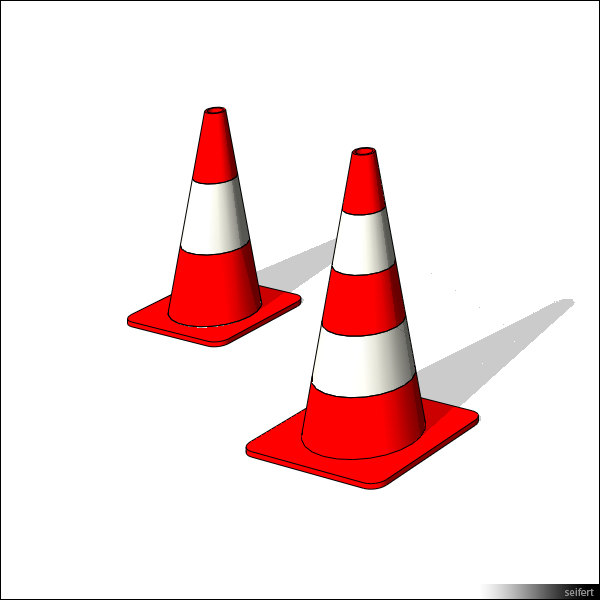Building Revit Family traffic cone street