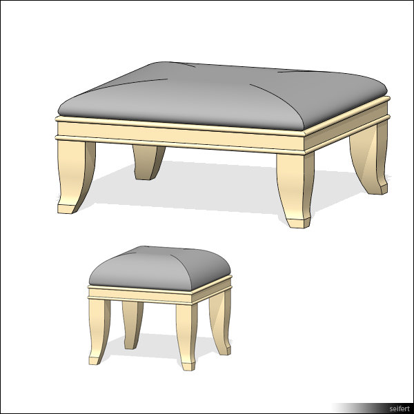 Building Revit Family foot rest footrest