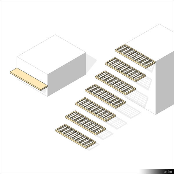 Building Revit Family stair stairway step