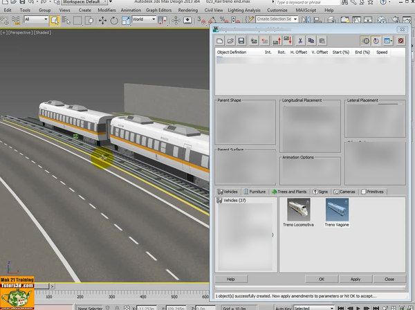 Training Civil 3ds max