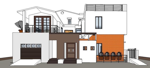 Building Revit Template Residence Architecture House