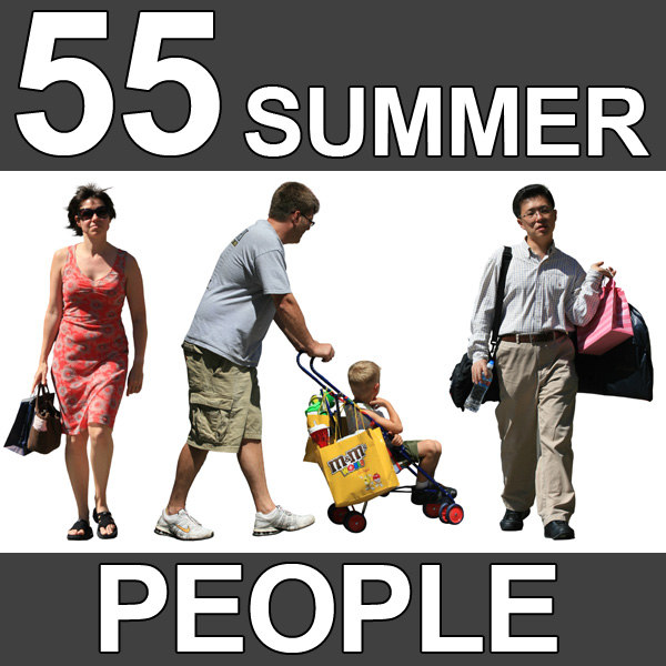 Texture JPEG summer people texture