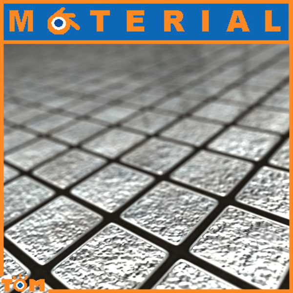 Materials 3ds Max Texture metal floor set