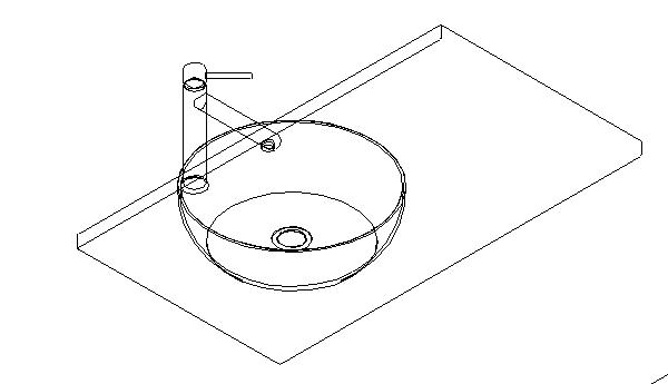 Building Revit Family basin Furniture parametric