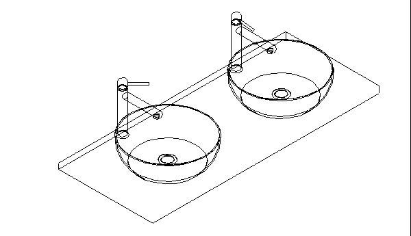 Building Revit Family basin Furniture parametric