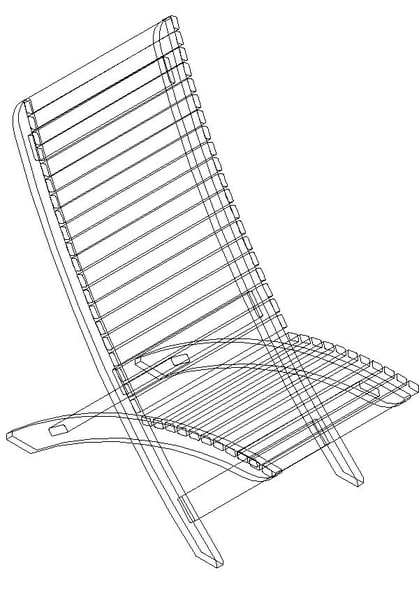 Building Revit Family chair Furniture rfa