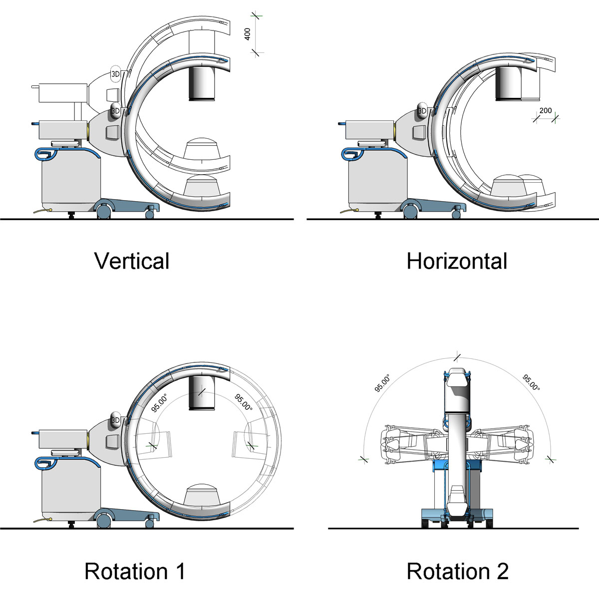 Building Revit Family Siemens Mobile C Arm