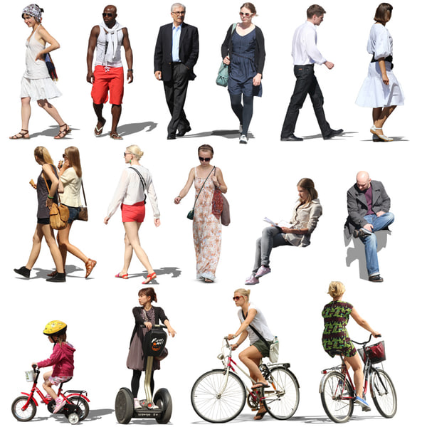 Texture Photoshop character people man