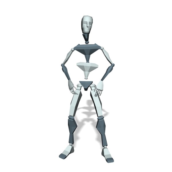 Motion Character Studio Biped stand talk capture