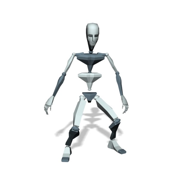 Motion FBX creature turn animation