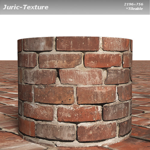 Texture JPEG brick wall aged