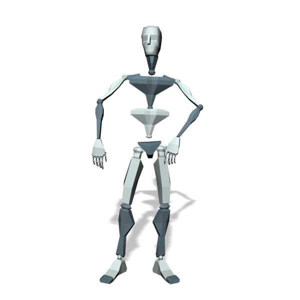 Motion Character Studio Biped stand talk capture