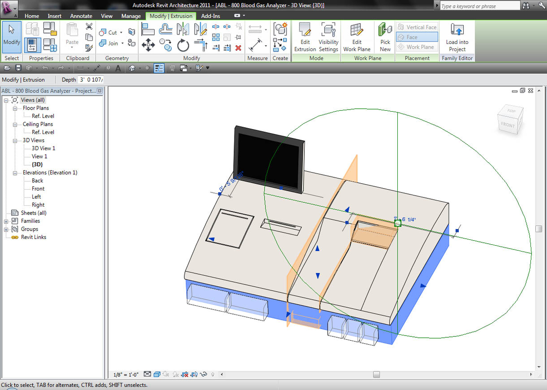 Building Revit Family ABL 800 Blood