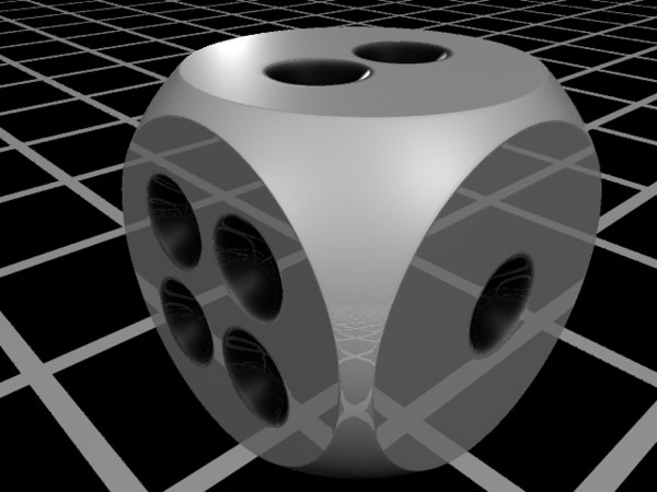 Texture PNG Dice Spherical Smooth