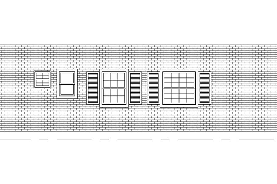 Building Revit Family double hung window
