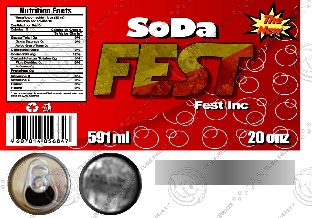 Texture PNG can aluminium beverage